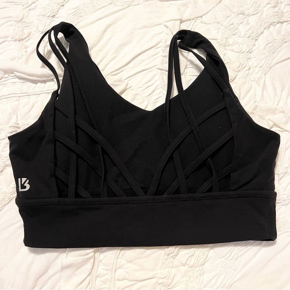 Buffbunny Collection | Other | Buffbunny Black Sports Bra Size Med ...